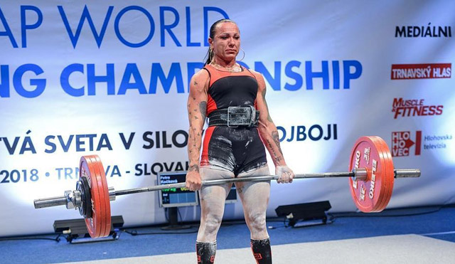 Petra Ko kov Skl z sp chy V Powerliftingu Kulturistice I Jiu jitsu